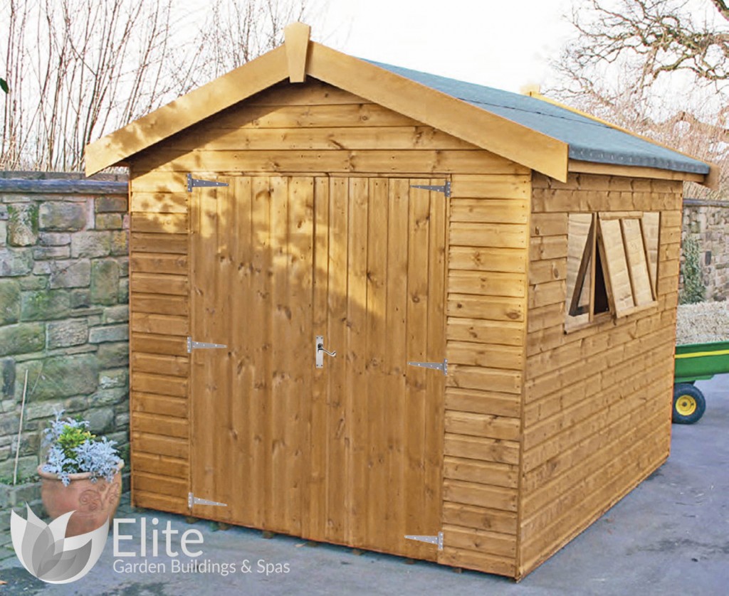 Supreme Apex Workshop 8ft x 12ft - Elite Garden Buildings